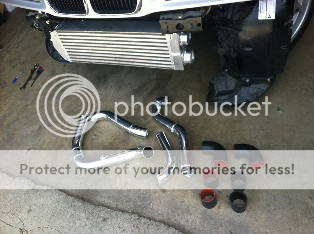 My Vortech FMIC Setup/Install Write Up (Same side inlet/outlet IC)